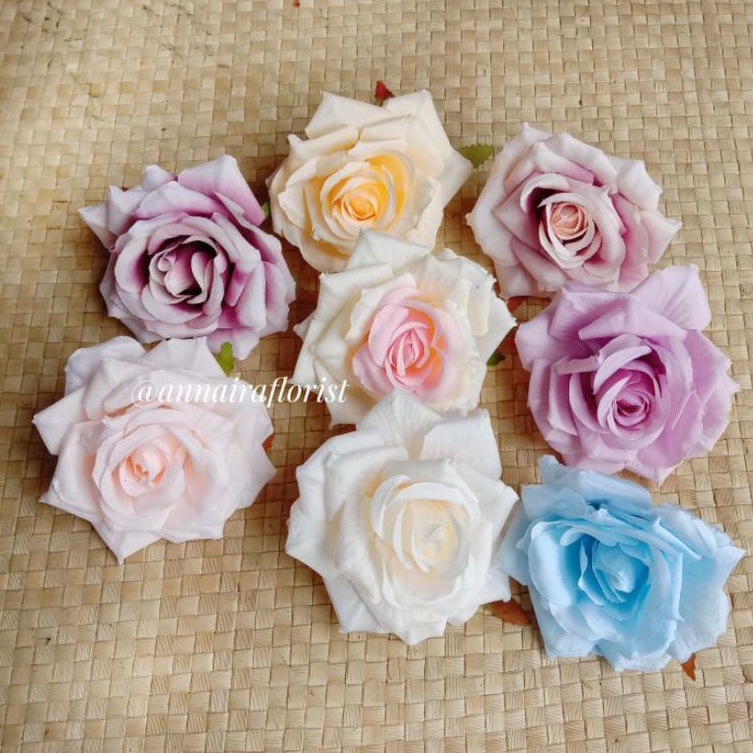Jual Mawar premium diameter 10cm | bunga mahar | bahan craft | Shopee ...