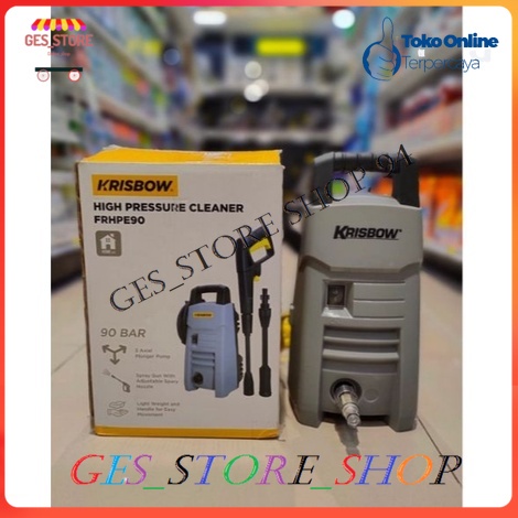 Jual Krisbow High Pressure Cleaner 90 Bar Alat Cuci Steam Kendaraan Mobil dan Motor | Shopee ...