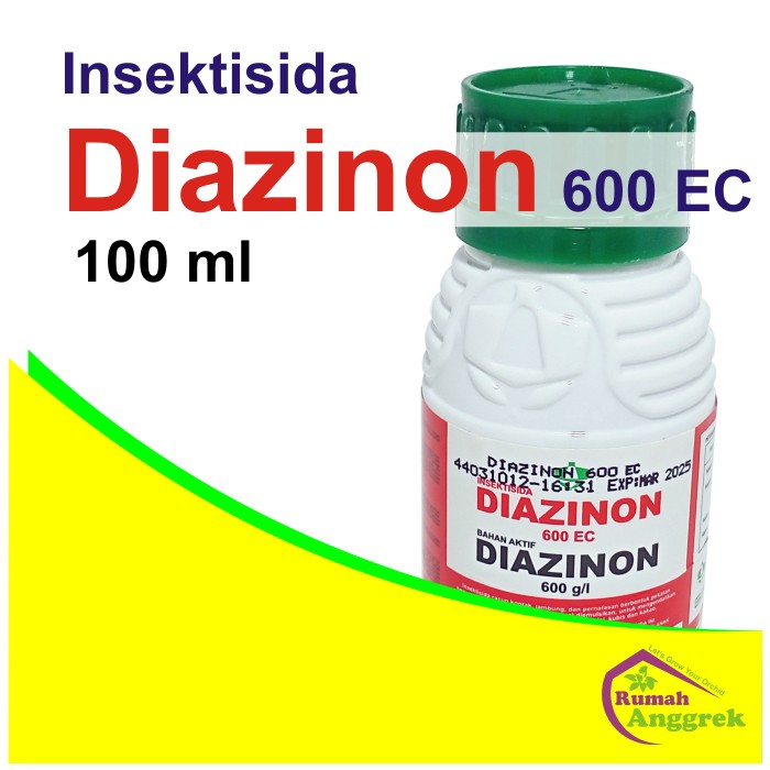Jual Insektisida Diazinon 600 EC 100 ml obat hama semut ulat anggrek ...