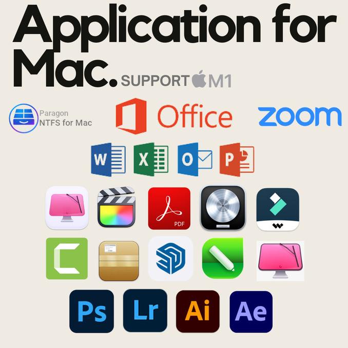 Jual Software MacOS Macbook iMac Microsoft Office Corel Draw Final Cut ...