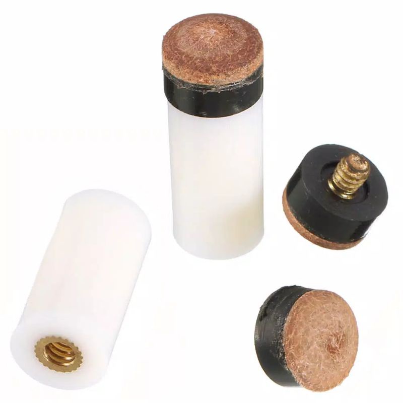 Jual 1 Set Ferrule Screw Dan Cue Tip Drat | Shopee Indonesia