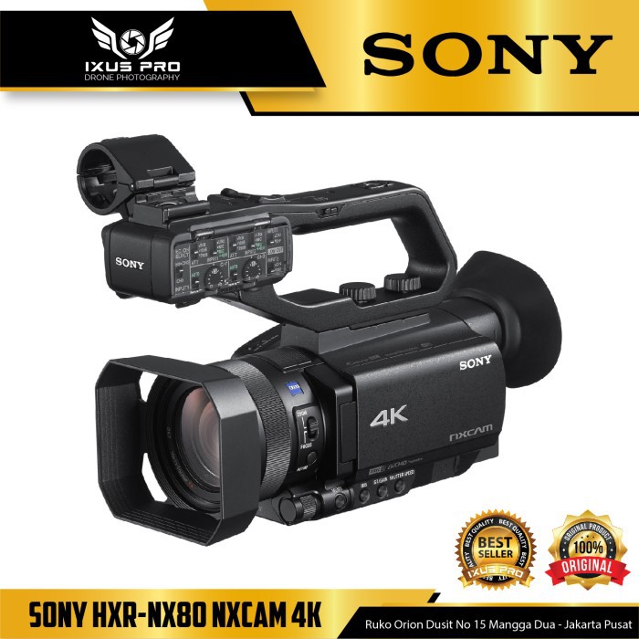 Jual Sony HXR-NX80 NXCAM 4K handycame sony HXR NX80 | Shopee Indonesia
