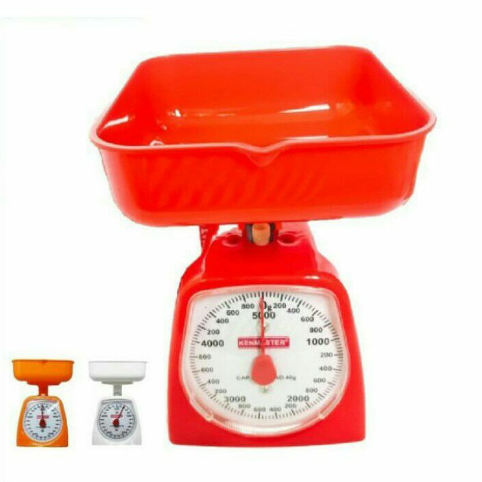 Jual Timbangan Kue 5 KG Kenmaster / Timbangan Dapur Analog Manual Scale ...