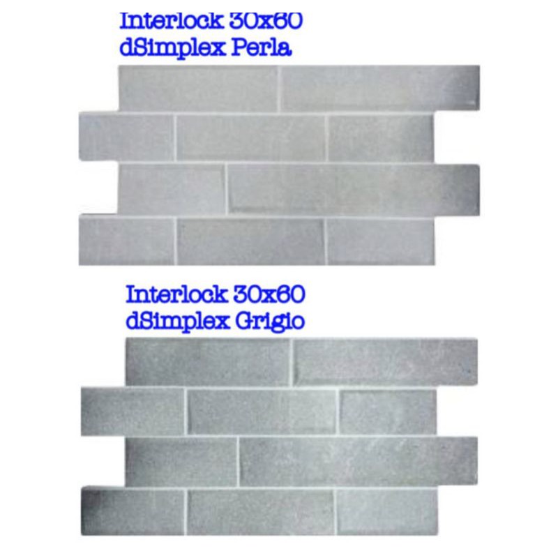 Jual Roman Interlock dSimplex Collection (3 Varian) size 30x60 | Shopee ...