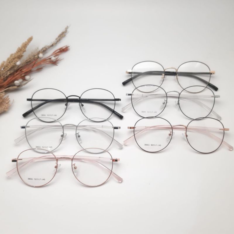 Jual Frame Bulat Lentur - Chanella | Shopee Indonesia