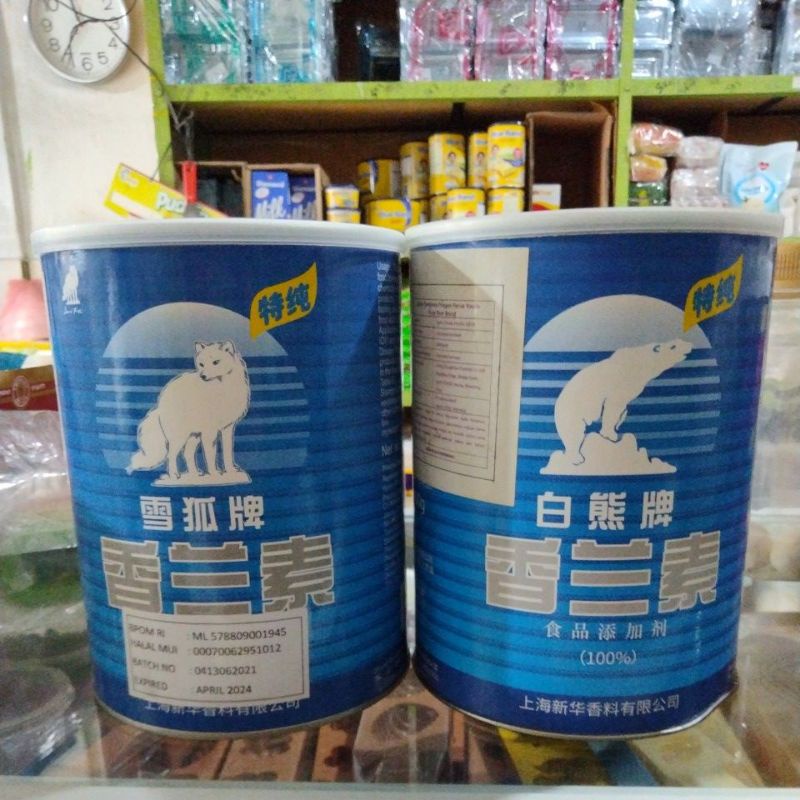 Jual Vanili polar Vanillin (kemasan baru merek snow fox) | Shopee Indonesia