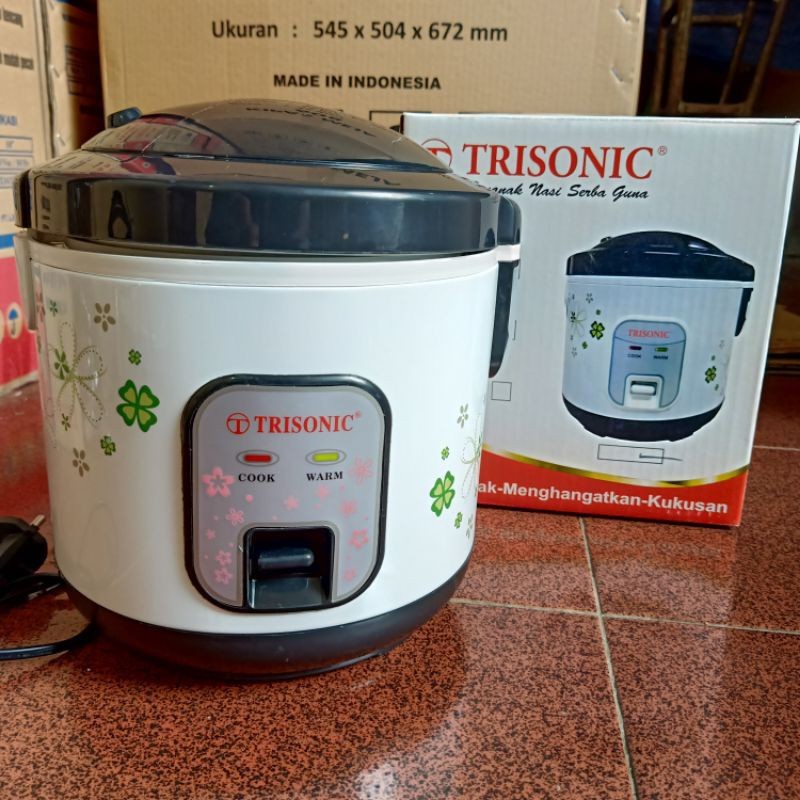 Jual RICE COOKER / MAGIC COM TRISONIC T-707N / T 707 N ( 1.2 Liter ...
