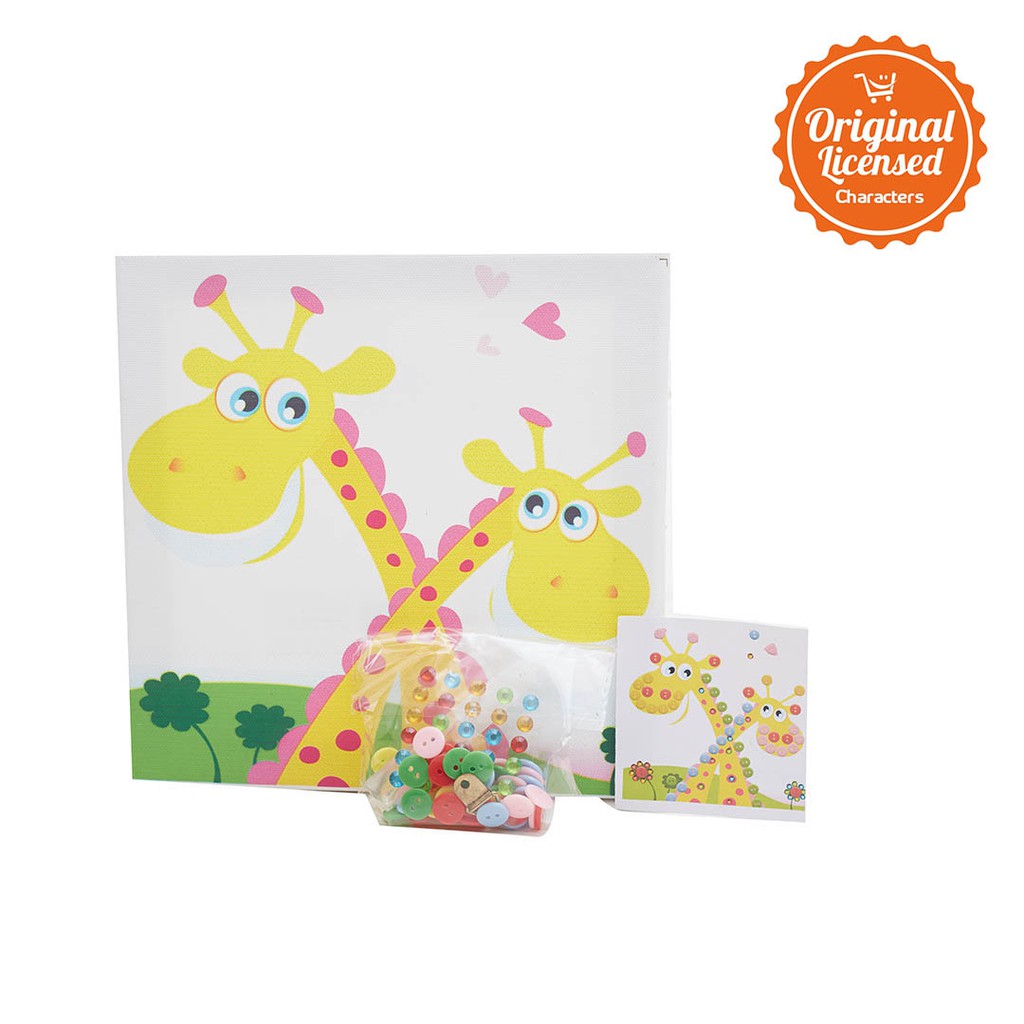 Jual Character Land - L.Blend Kanvas Kancing (Button Canvas) Kecil TAW ...