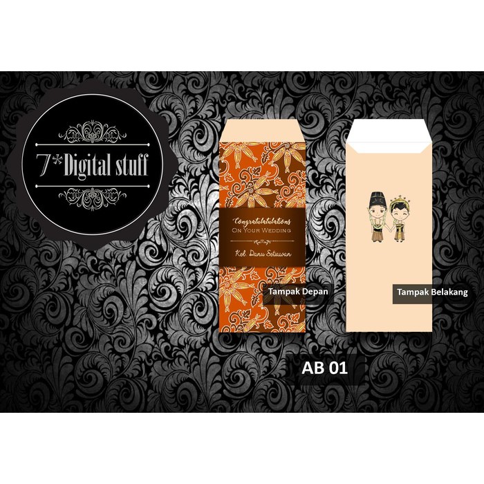 Jual Amplop angpao wedding / nikah / pernikahan batik | Shopee Indonesia