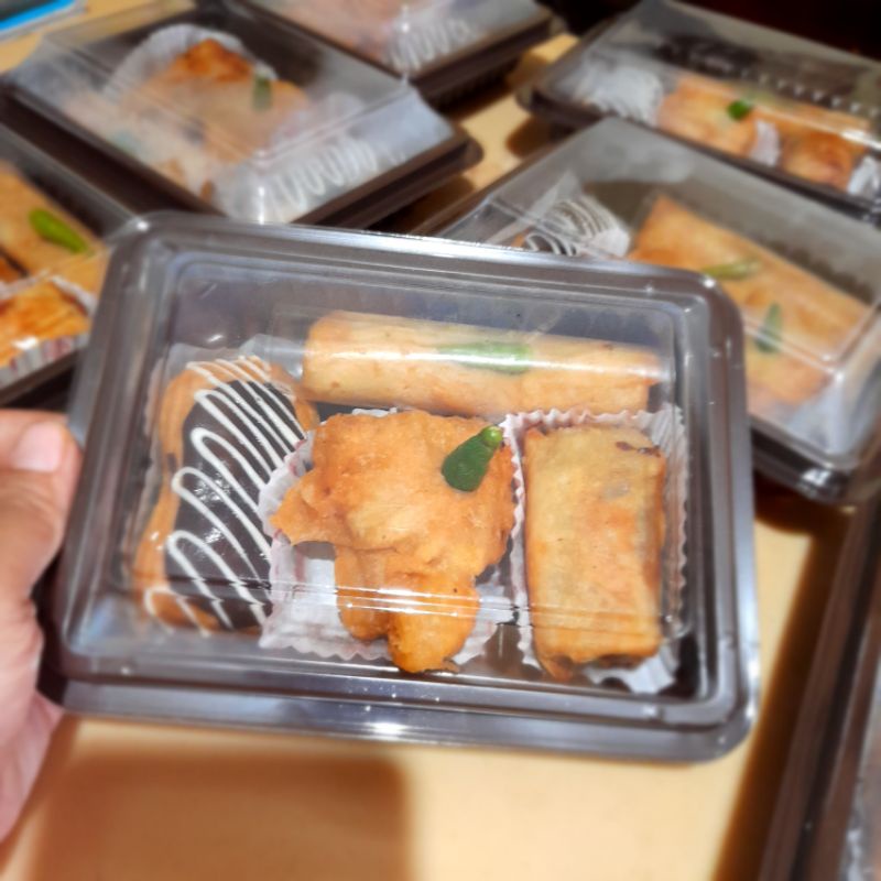 Jual snack box kue basah kue manis kue asin jajanan pasar puding ...