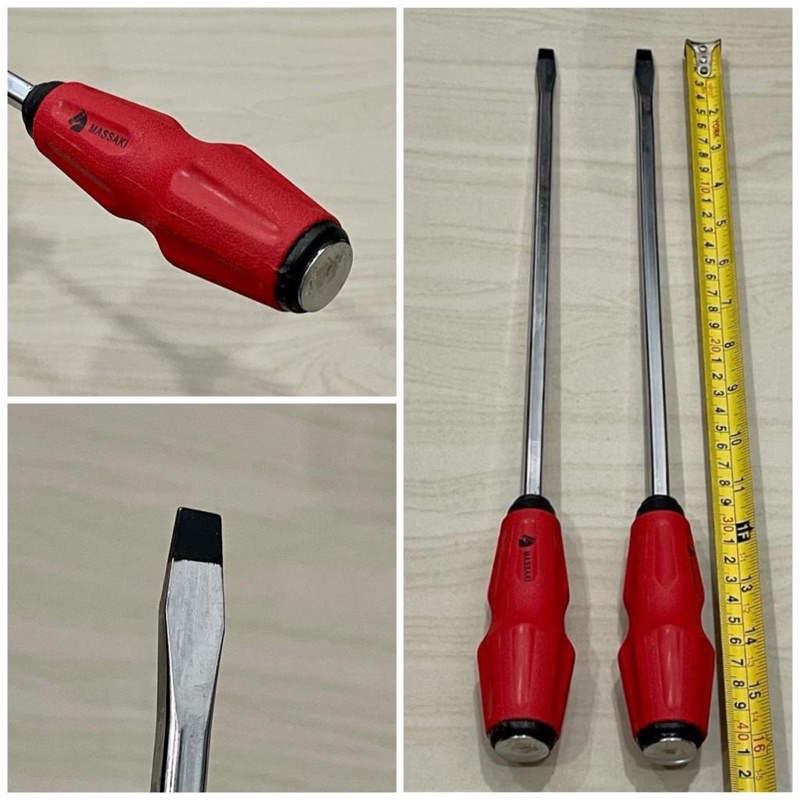 Jual 12” inci (-) plat rata MASSAKI asli ORIGINAL Obeng ketok gg karet ...