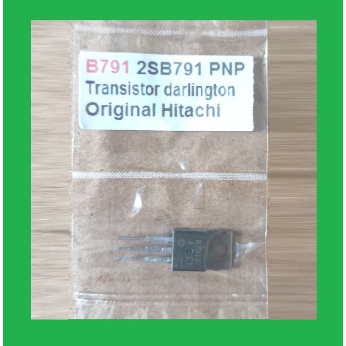 Jual B791 2SB791 PNP Transistor darlington Original Hitachi | Shopee ...