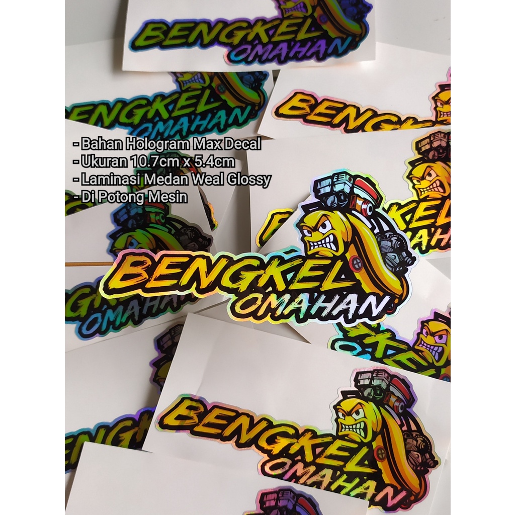 Jual sticker kata kata / sticker hitz / sticker viral / sticker bengkel ...