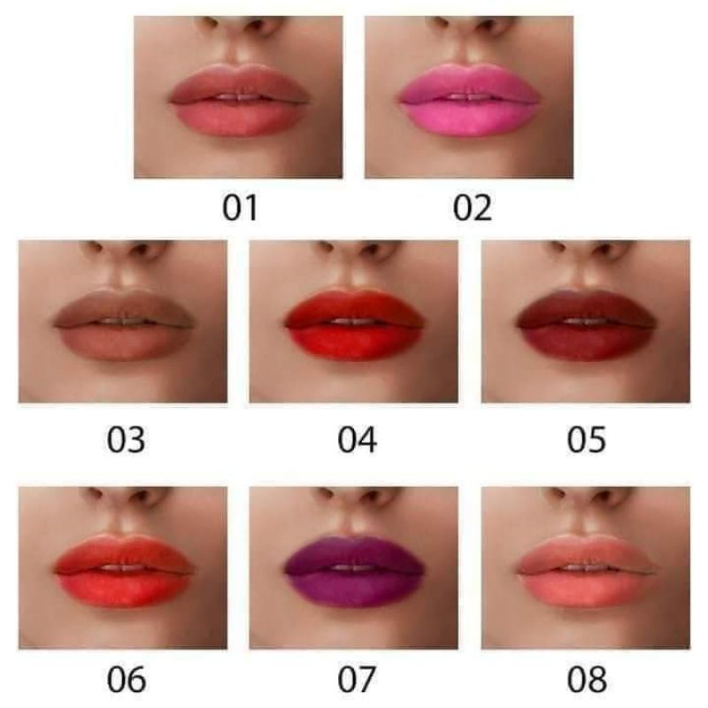 Jual Lipstick Matte Pakai Kuas. Tidak membuat bibir pecah-pecah ...