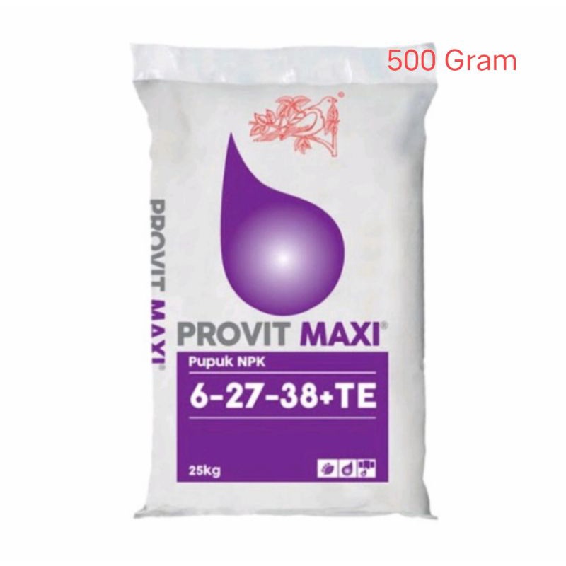 Jual Pupuk PROVIT MAXI PUPUK NPK 6 - 27 -38 + TE Kemasan pabrik 500gr ...