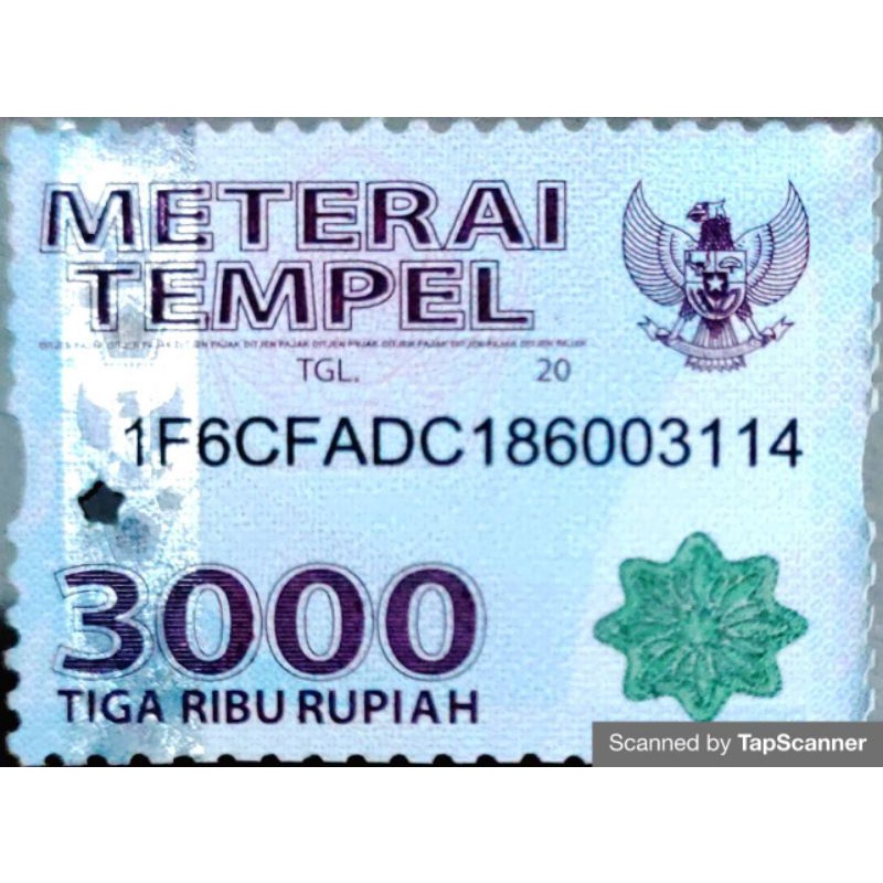 Jual Materai Tempel 3000 | Shopee Indonesia