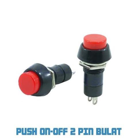 Jual Saklar Push Push On-Off-On Bulat Merah Ba-04 Dhtron92 Diminati ...