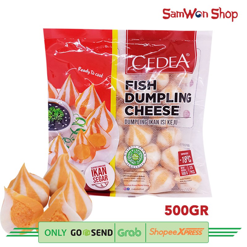 Jual CEDEA FISH DUMPLING CHEESE 500 GRAM - FROZEN FOOD IKAN OLAHAN ...