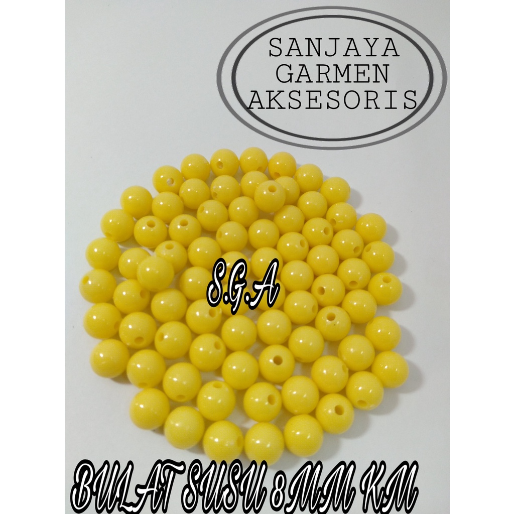 Jual Manik Bulat / Mote Susu / Manik Susu / Manik Susu Pastel / Mote Bulat / Manik Susu Bulat ...
