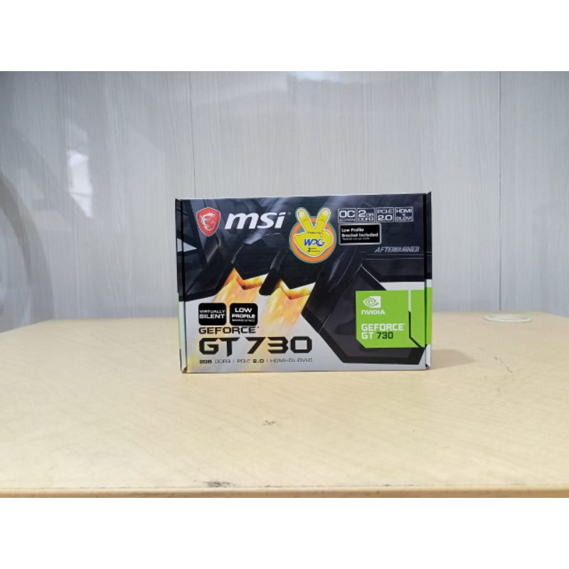Jual MSI GEFORCE GT 730 BLACK PCB 2GB DDR3 | Shopee Indonesia