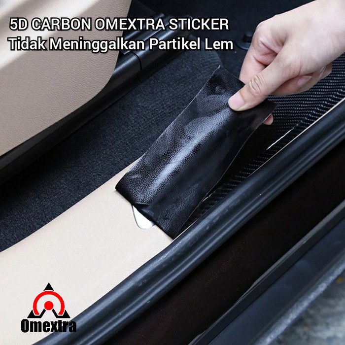 Jual MOBIL-PLATE-SILL- 5D CARBON STIKER ANTI COROSI NANO STICKER ...