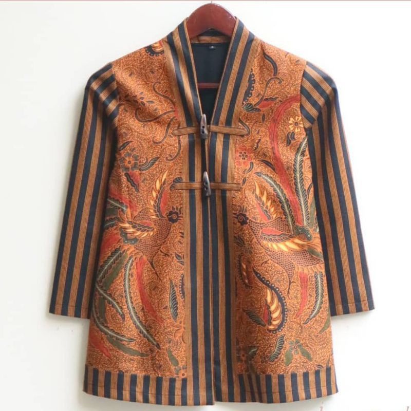 Jual Blus Batik Eksklusif Kombinasi Lurik Jahitan Rapi Baju Kerja Kondangan Cantik | Shopee ...