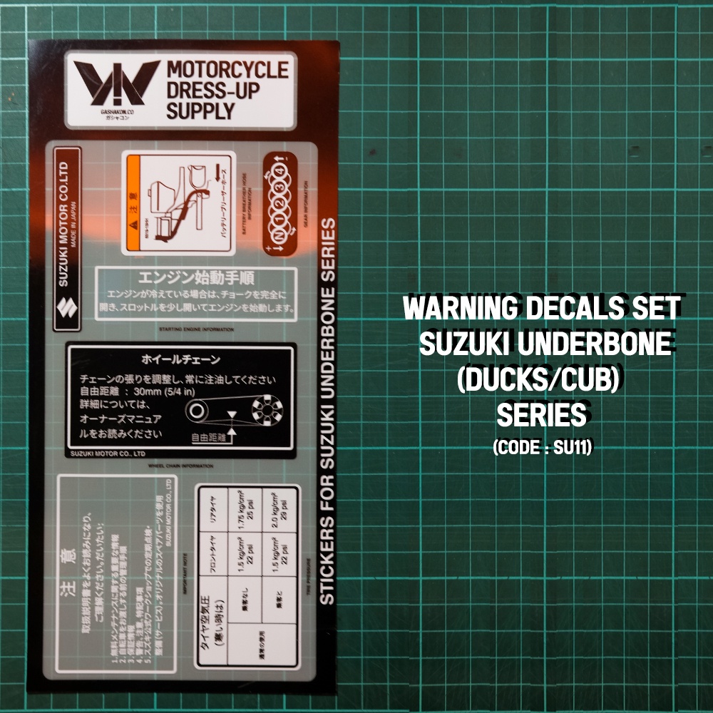 Jual Sticker Detail/Warning Stickers/Warning Decals/Stiker detail ...