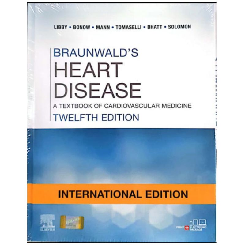 Jual BRAUNWALD Heart Disease A Textbook Of Cardiovascular Medicine 12e ...