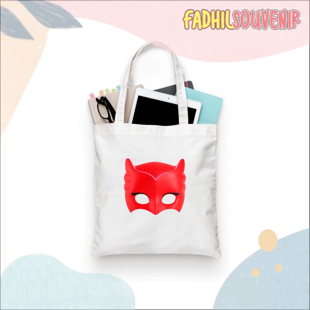 Jual Bag Tote bag Baby Canvas Topeng Mask Vintage aesthetic Custom ...