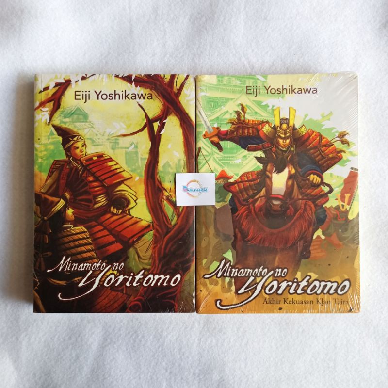 Jual (ORIGINAL) 1 PAKET 2 BUKU / NOVEL KLASIK JEPANG / MINAMOTO NO ...