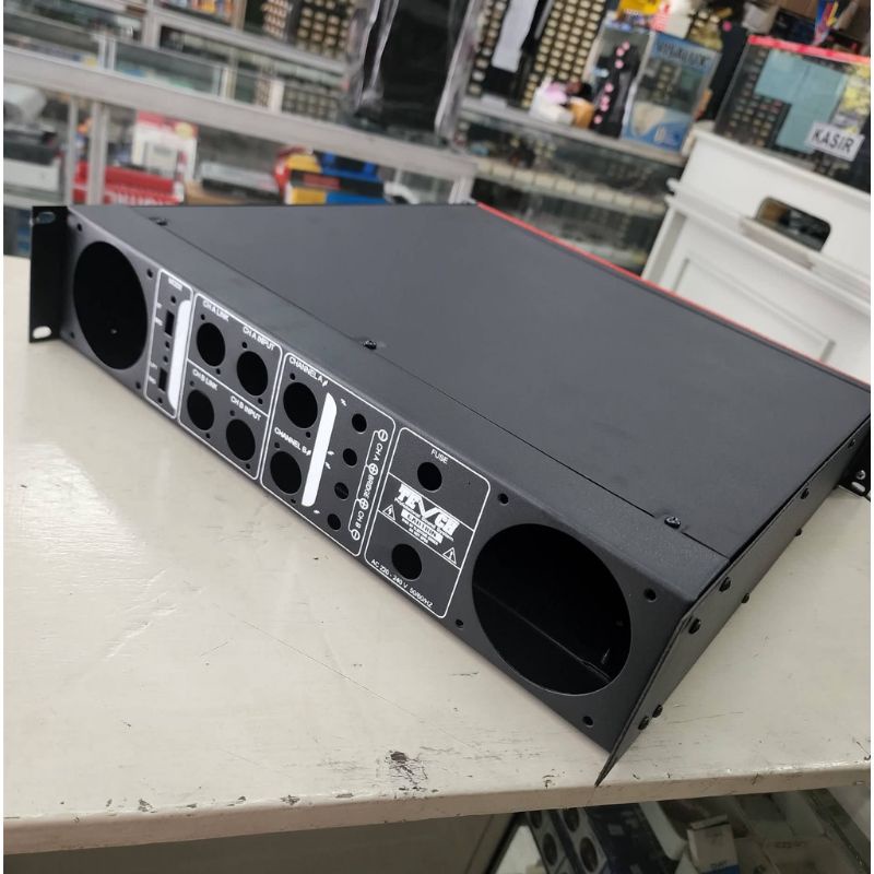 Jual Bok power amplifier tipe PCX2 ukuran 2u box power pcx 2 2chanel box besi box bahan tebal ...