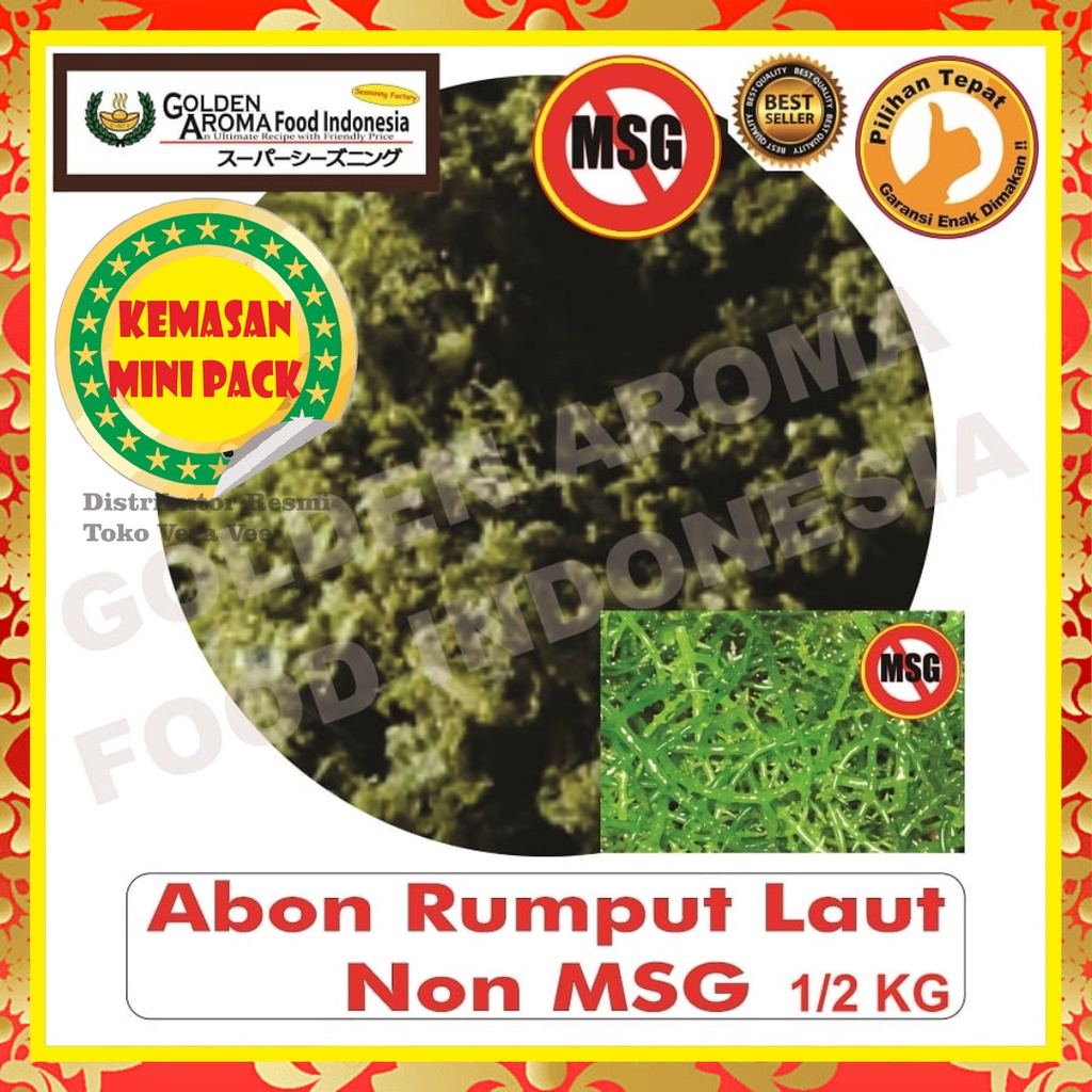 Jual Bumbu Tabur Rasa Abon Rumput Laut Non MSG 50Gr Bubuk Tabur Abon ...