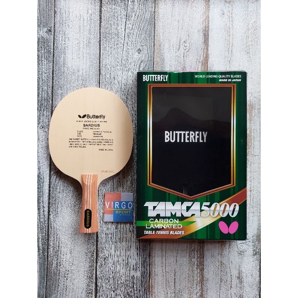 Jual Butterfly Sardius kayu blade bet pingpong 100%Original | Shopee ...