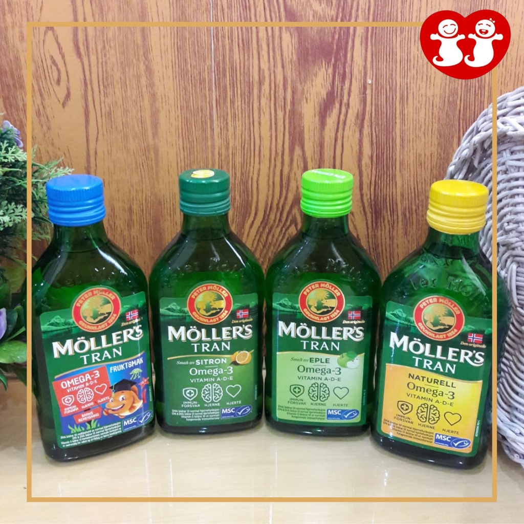 Jual Moller's Tran Cod Liver Oil 250ml / Mollers tran | Shopee Indonesia