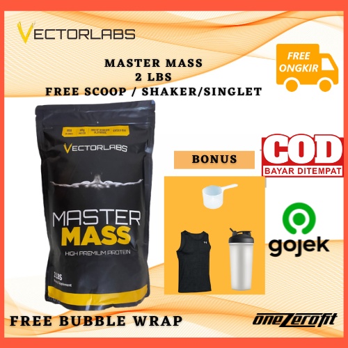 Jual Vectorlabs MasterMass 2lbs 2lb 900gr 2 Lbs Gainer Vector Labs ...