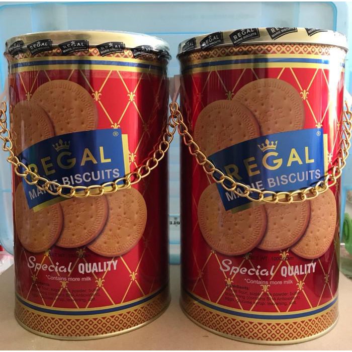 Jual REGAL SPECIAL 1 KG /MARIE BISCUIT /BISCUIT KALENG - TANPA BUBBLE ...