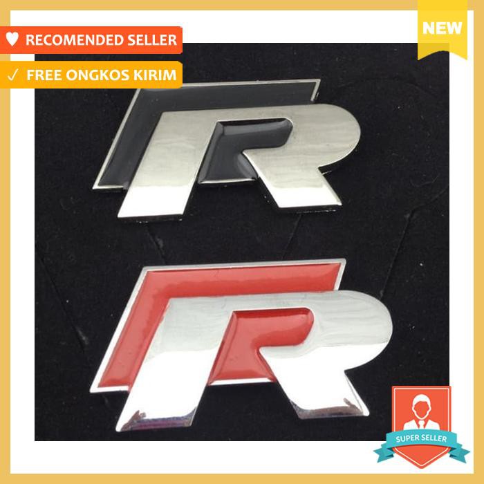 Jual Emblem R Racing, Vw, Type R, Wagon R, R Line, Gtr, Mugen R, R/T ...