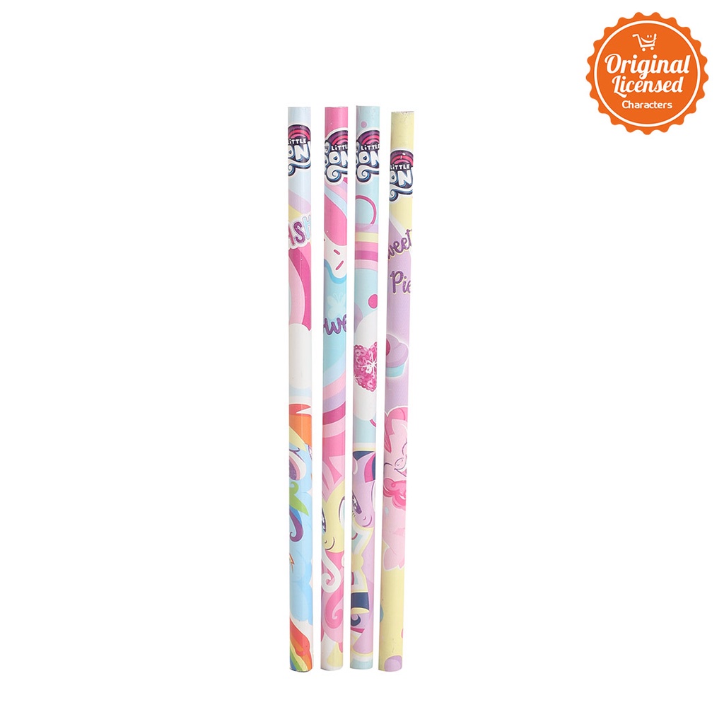 Jual My Little Pony Pencil Set 4 Pcs One Size Mix | Shopee Indonesia