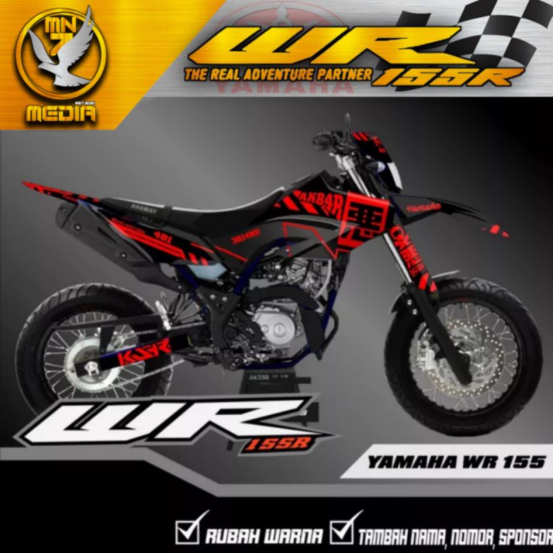 Jual Decal Sticker WR155 Full Body Custom Suka-Suka | Shopee Indonesia