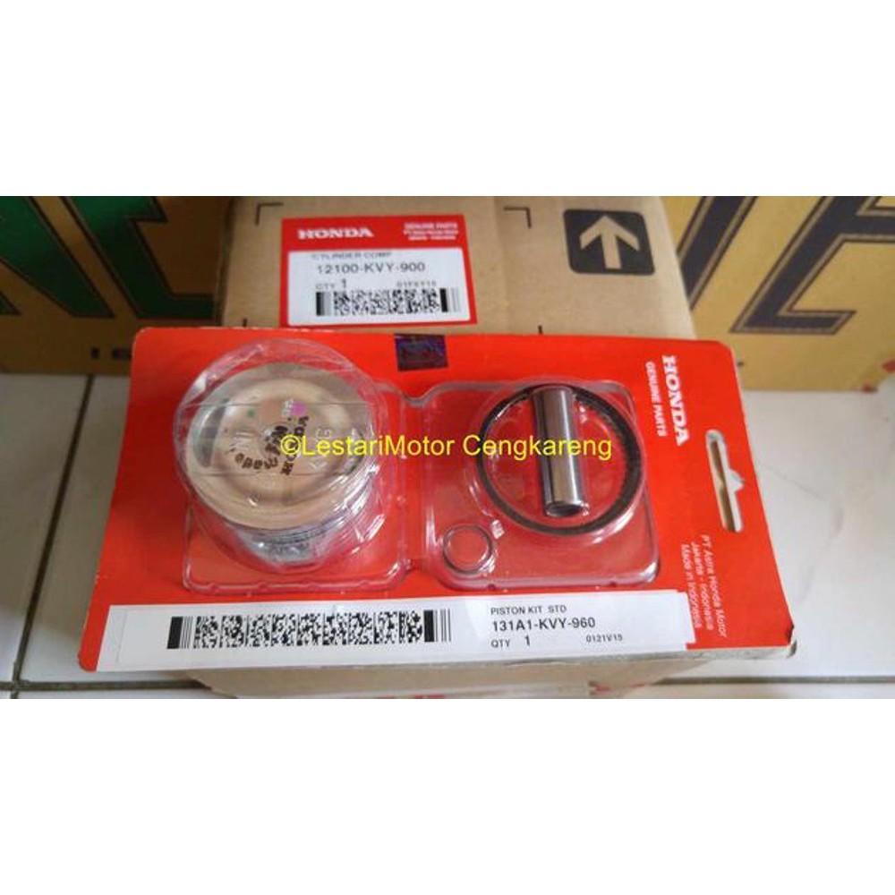 Jual Blok Seher Blok Mesin Beat Karburator Original Honda Komplit ...