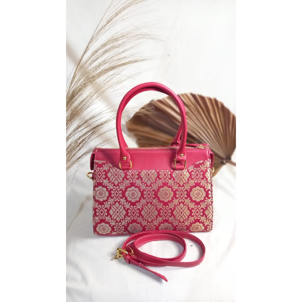 Jual Tas Songket Palembang Webe Ekslusif L Berbagai Macam Warna & Motif ...