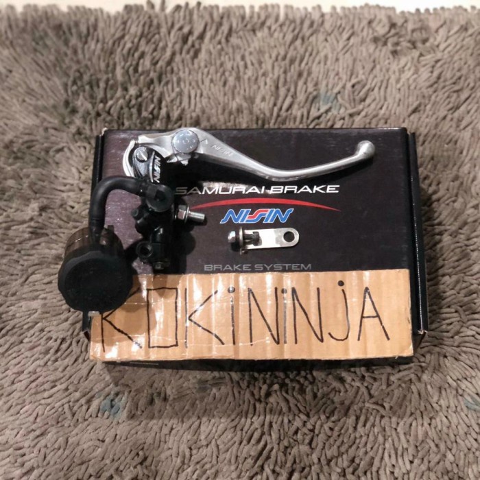 Jual Master rem nissin samurai brake japan 16mm radial fullset big black | Shopee Indonesia