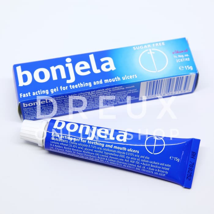 Jual [IMPORT] BONJELA 15gr Fast Acting Gel For Teething And Mouth ...