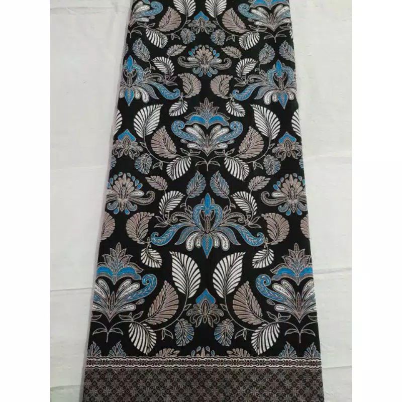 Jual kain batik fashion mix tulle mutiara cocok buat seragaman nikahan ...