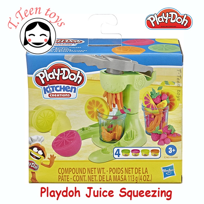 Jual Playdoh Juice Squeezing Set Play Doh Dough Playdough mainan anak ...