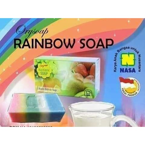 Jual MBS - READY RAINBOW SOAP NASA Sabun Pemutih Wajah dan Glowing agen ...