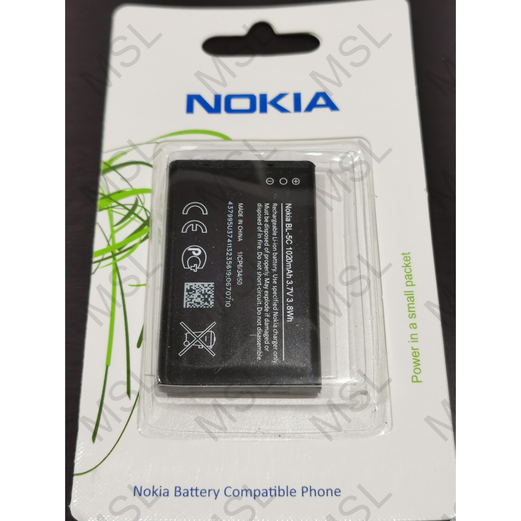 Jual Baterai Nokia N70 / N91 BL-5C BL5C Original 100% | Shopee Indonesia