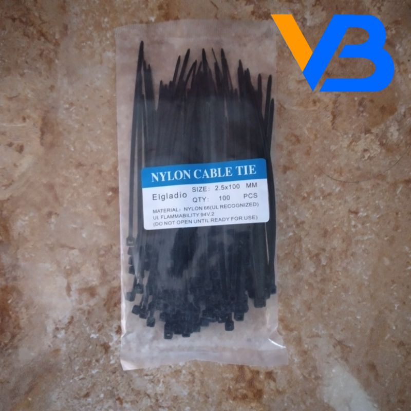 Jual Kabel Ties Nylon 10cm 15cm 20cm Kabel Ties Kabel Tis Cable Ties ...