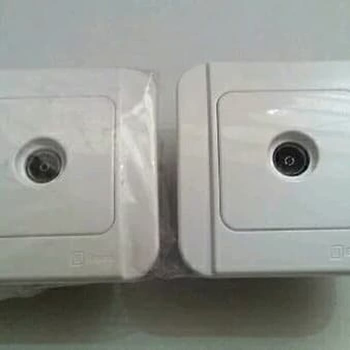 Jual SOCKET TV/ SOCKET ANTENA BROCO SERI GALLEO G183 / COLOKAN ANTENA ...