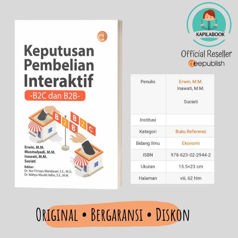 Jual Buku Keputusan Pembelian Interaktif B2C dan B2B | Shopee Indonesia